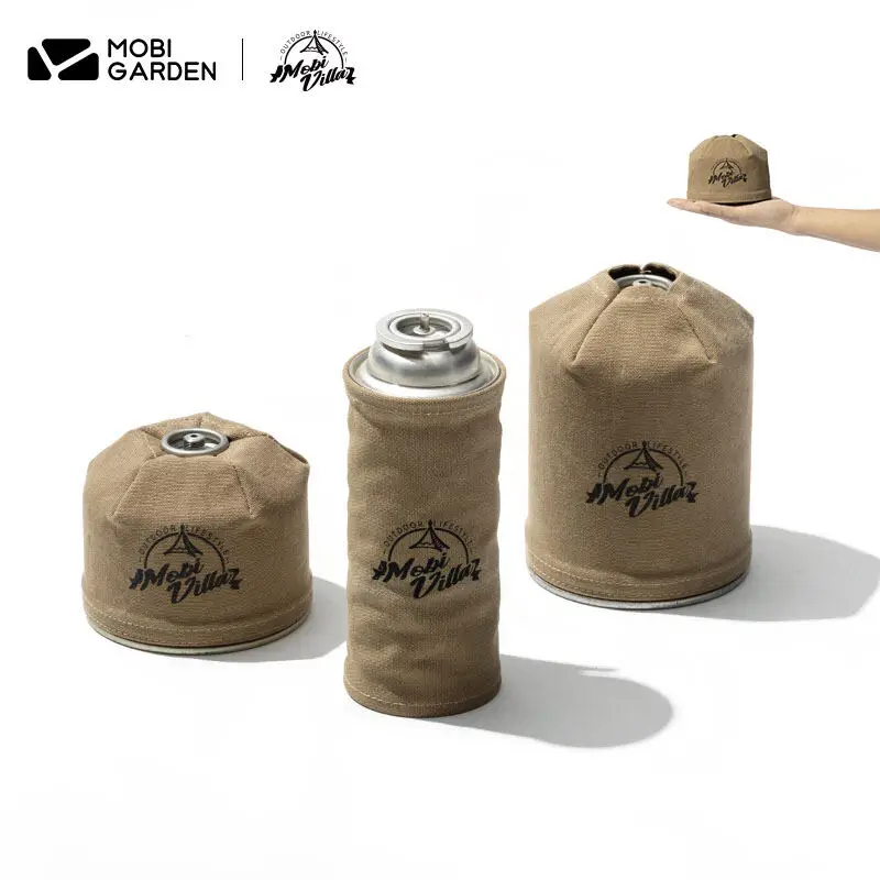 MOBI GARDEN Cover Exquisite Camping Canvas Gas Tank Cover Outdoor Flat ...