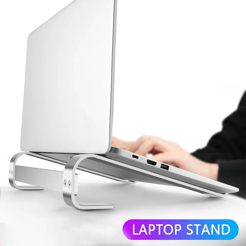 Aluminum Alloy Laptop Stand Non-slip Computer Cooling Bracket For ...
