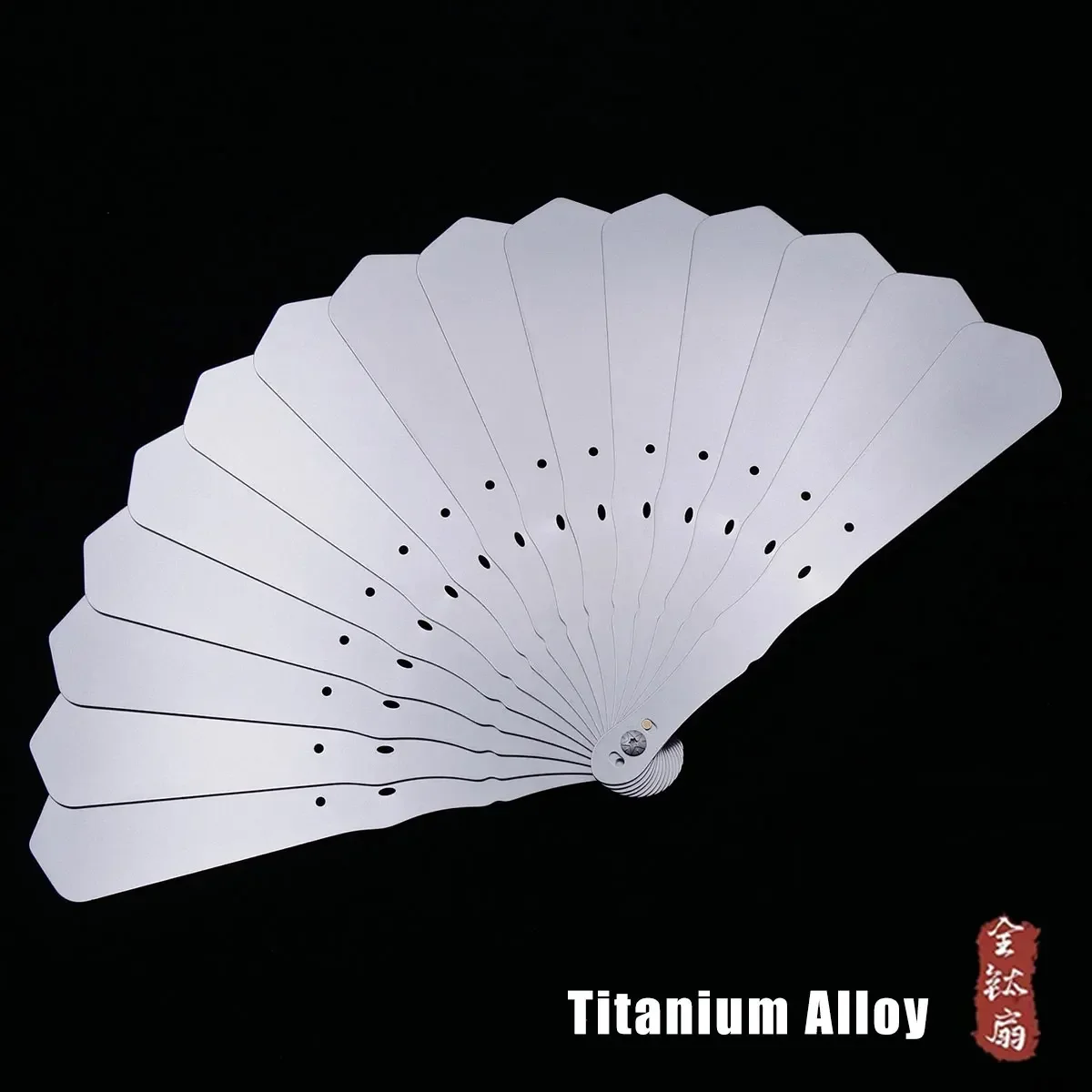 Full-Titanium-Alloy-Iron-Fan-Self-Defense-Kung-Fu-Tai-Chi-Hanfu-Fan ...