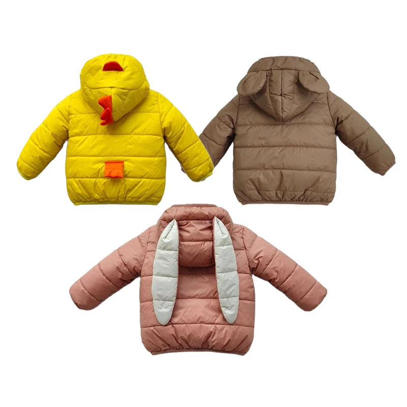 Unisex-Kids-Hooded-Parka-Cartoon-Children-Padded-Jackets-Boys-Winter ...