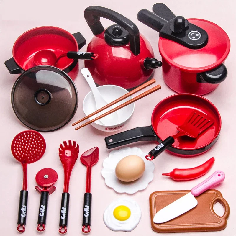 Children-Kitchen-Toys-Simulation-Kitchen-Toys-Set-Cookware-Fruits ...