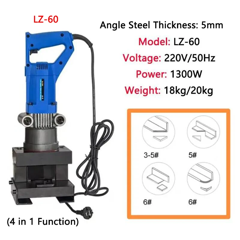 Handheld-Angle-Steel-Processing-machine-Portable-Electric-Hydraulic ...