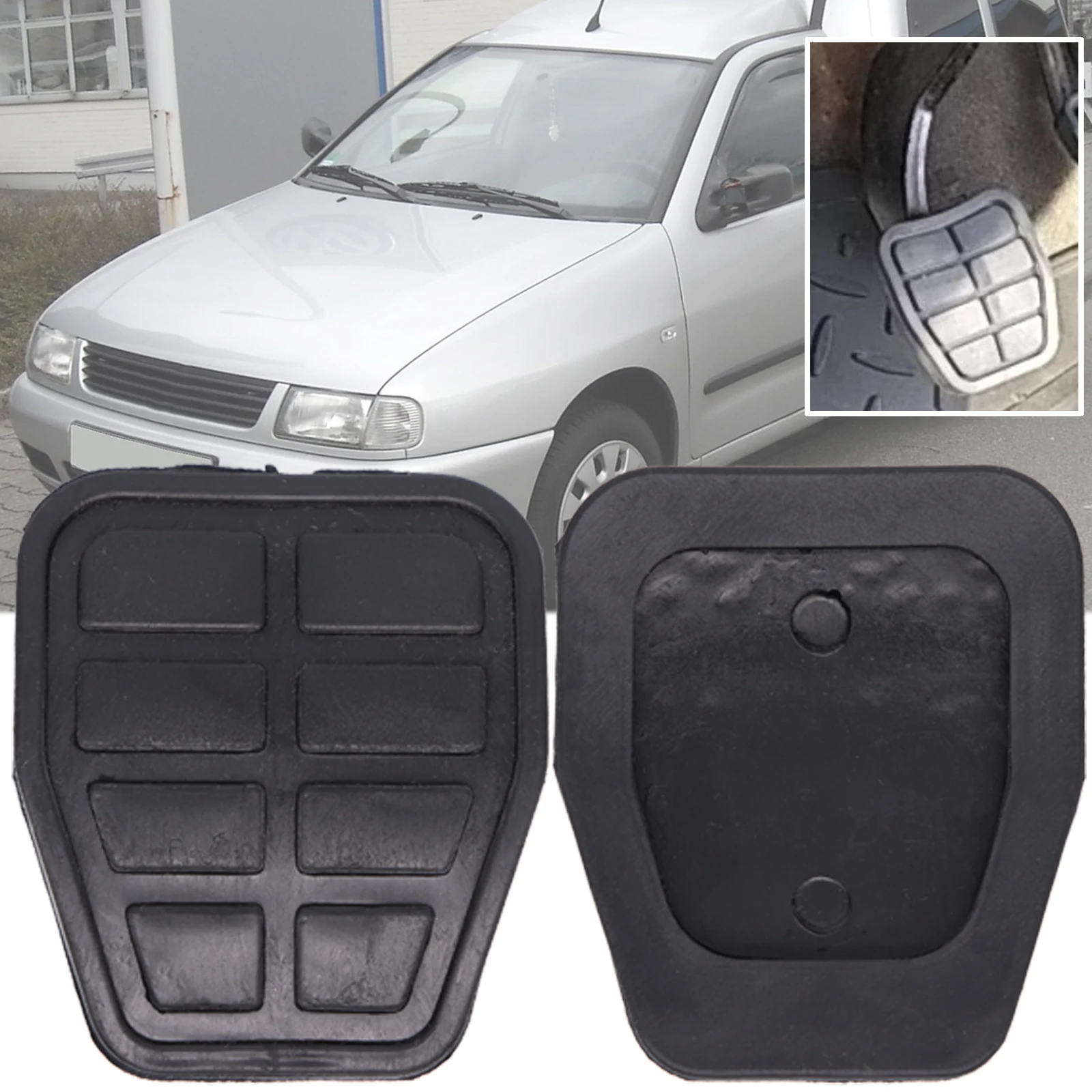 Car-For-VW-Caddy-2-9K-9U-Van-1997-2001-2002-2003-2004-Rubber-Brake ...