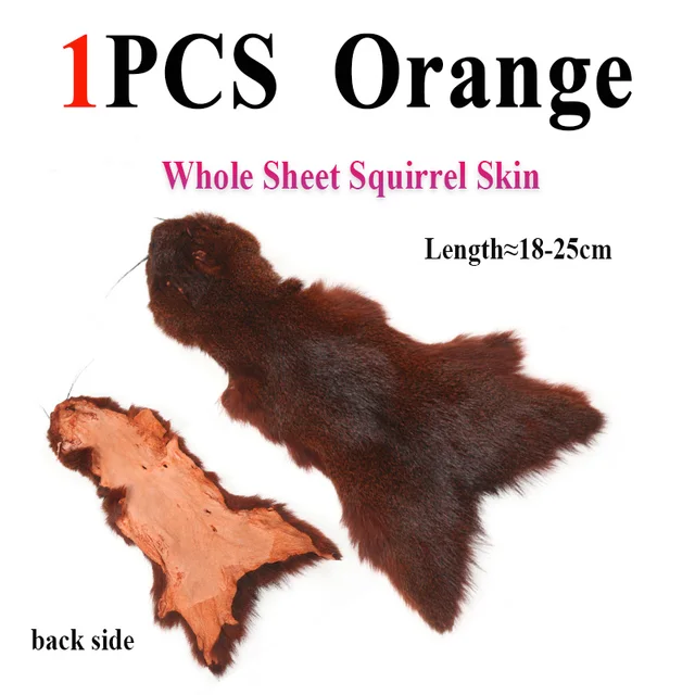 Vtwins Fly Tying Fur Pine Squirrel Zonker Strip Natural Thick Hair ...