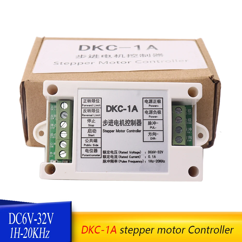 Free-shipping-stepper-motor-Controller-DKC-1A-Industrial-Potentiometer-Speed-Pulse-Generator-New ...