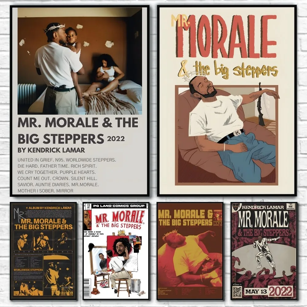 Mr. Morale The Big Poster Sticky Wall Art Printing Waterproof Home ...