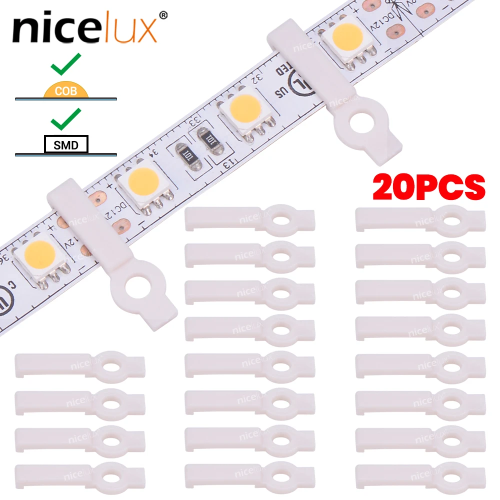 20pcs-LED-Strip-Light-Fastener-Clips-8mm-10mm-12mm-Fixing-Clips-For ...