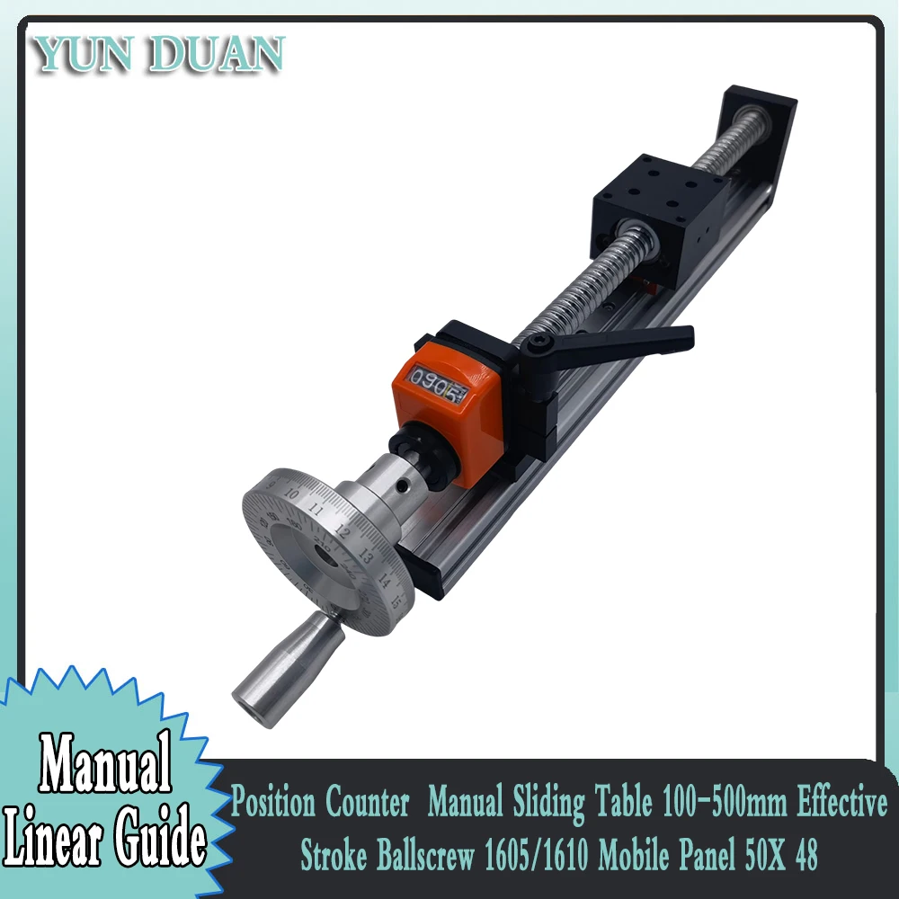 Position-Counter-Manual-Sliding-Table-100-500mm-Effective-Stroke ...