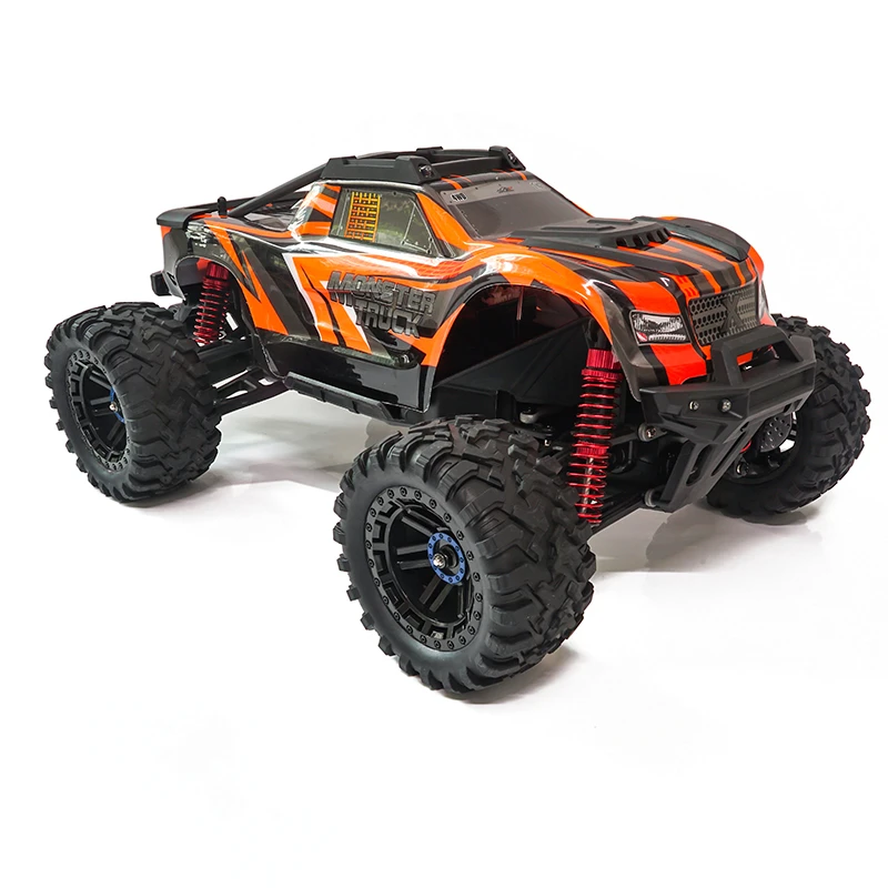 RC Car 1/10 4WD 2.4G Remote Control Car 550 Carbon Brush Strong Motor ...