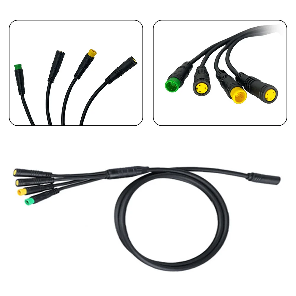 1pc-E-Bike-1T4-Line-Wiring-Waterproof-Cable-Distribution-Harness ...