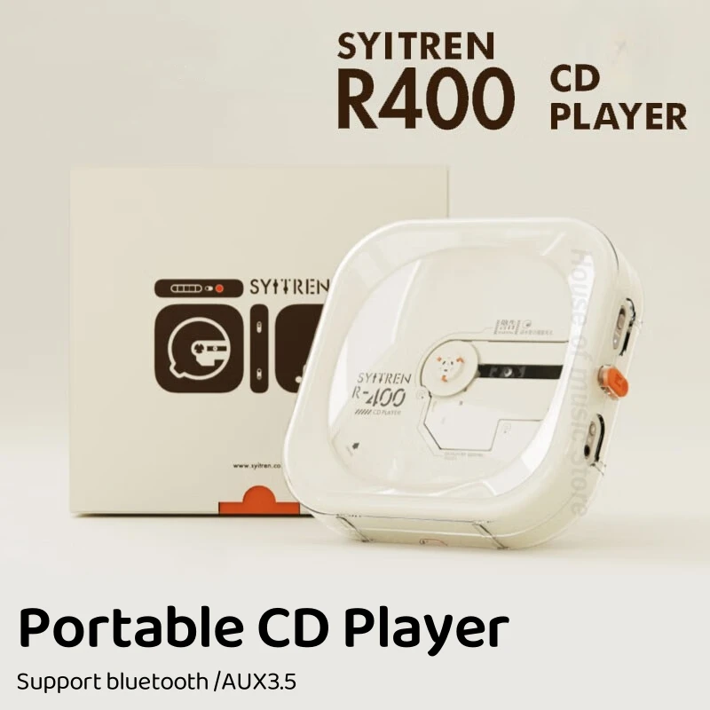 R400-HIFI-Portable-CD-Player-Bluetooth-5-3-Specialty-High-Quality-CD ...
