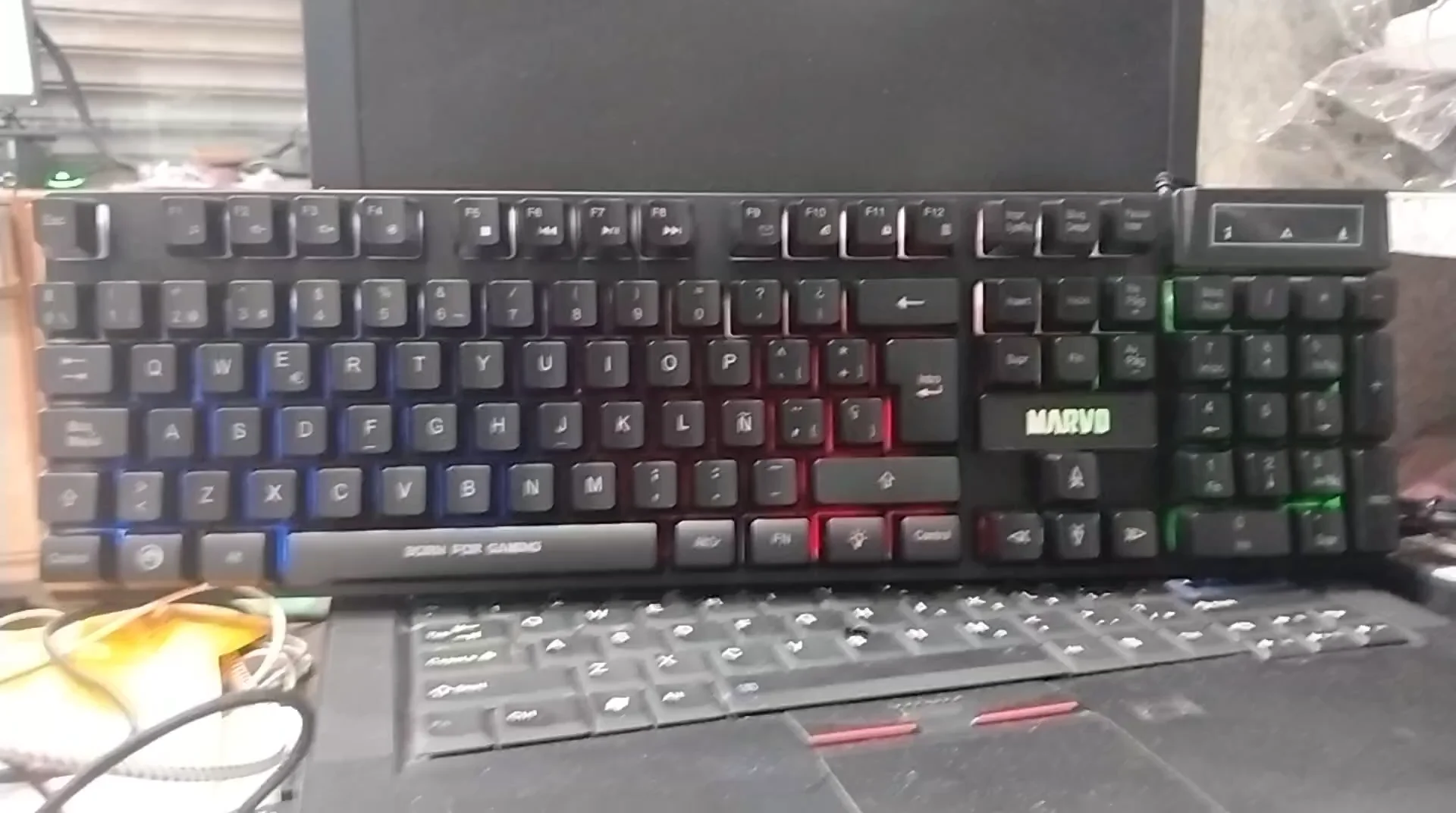 Keyboard backlight usb wired keyboard English USA layout | Daraz.pk