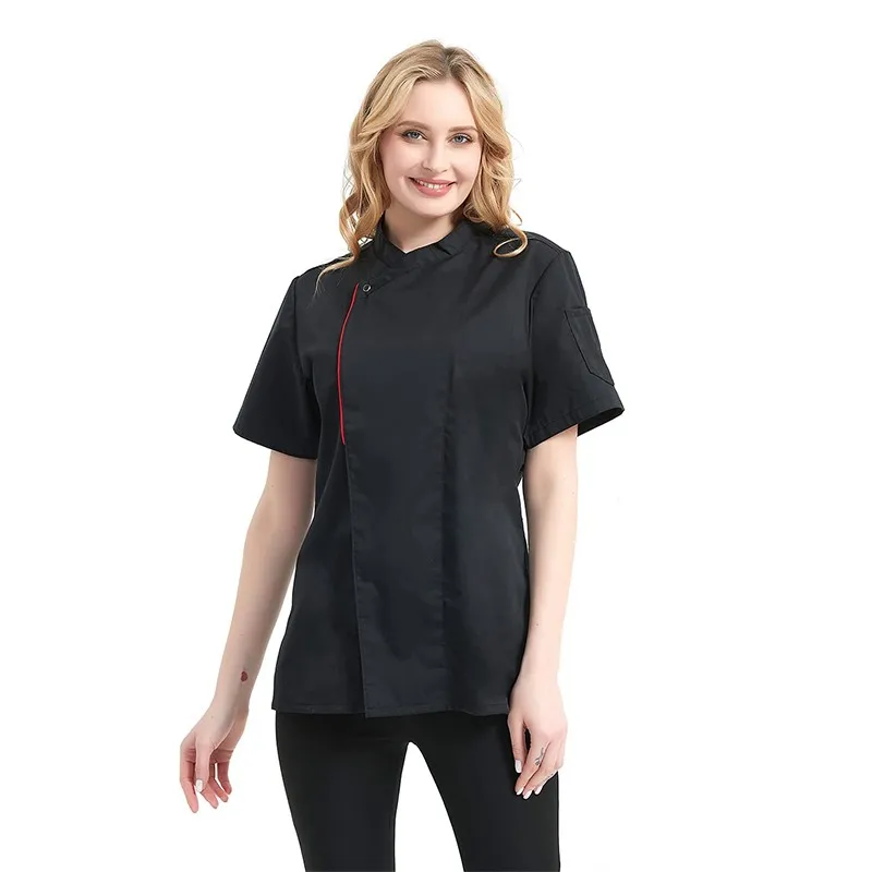 Unisex Chef Uniform Kitchen Hotel Restaurant Bakery Cook Work Clothes ...