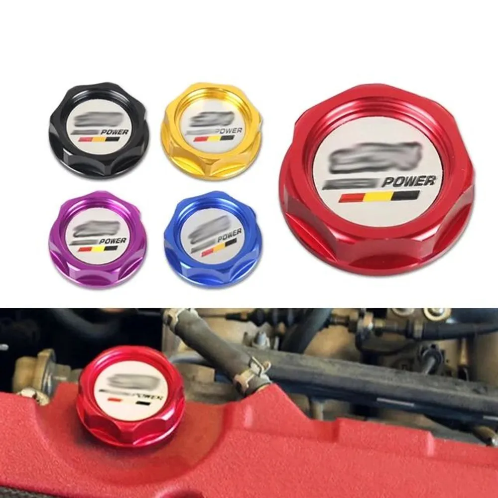 Engine Valve Covers For Acura TL Red Engine Oil Filler Cap + Water ...