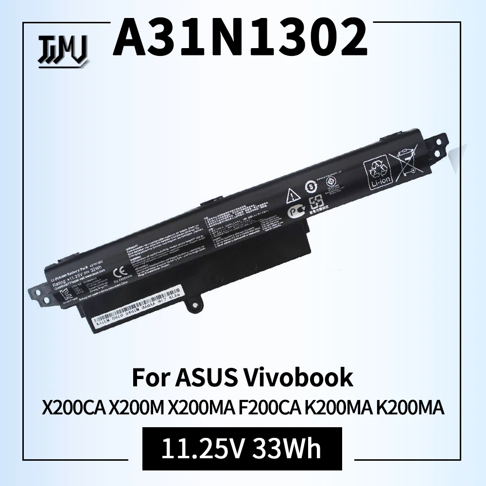 A31N1302-Notebook-Battery-for-ASUS-Vivobook-X200CA-X200M-X200MA-F200CA ...