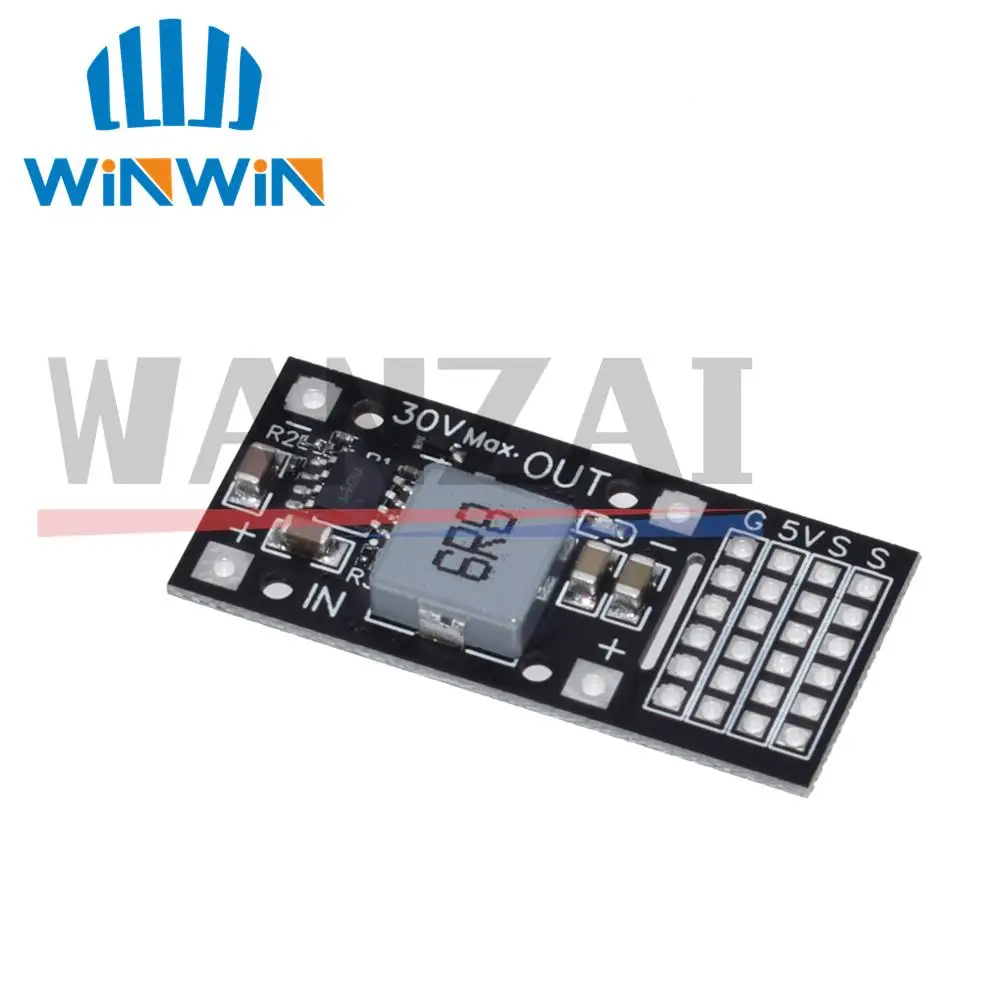 5V 5A Servo Driver Step down Module SY8205/MP2482 6 channel Servo Power ...