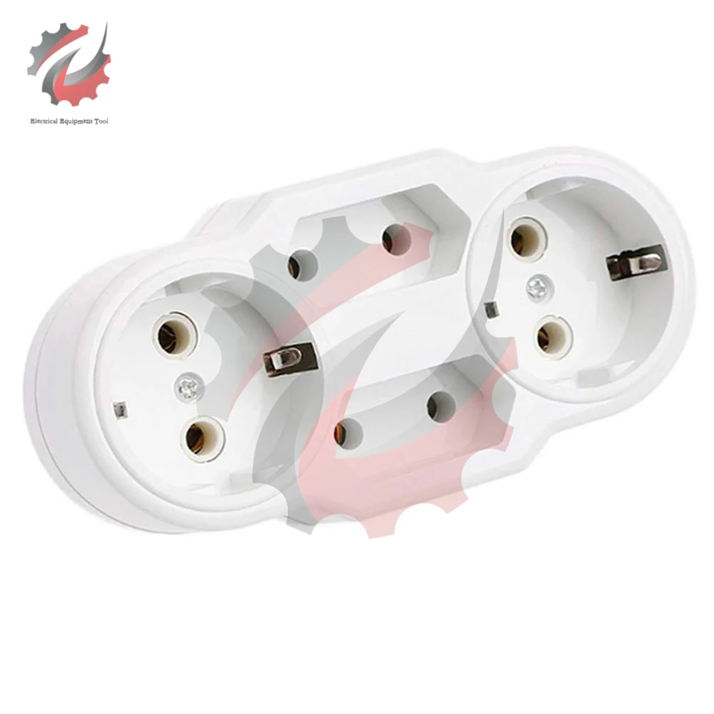 250V-1000W-Triple-Plug-Protective-Contact-Multiple-Plug-Power ...