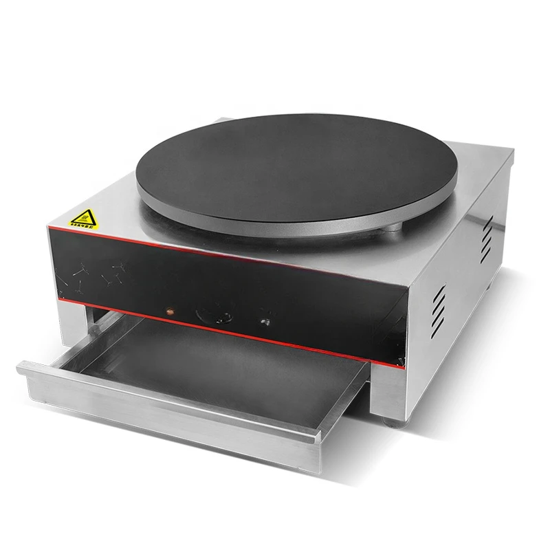 Electric-40CM-Crepe-Maker-Machine-Snack-Equipment-Stainless-Steel-Crepe ...
