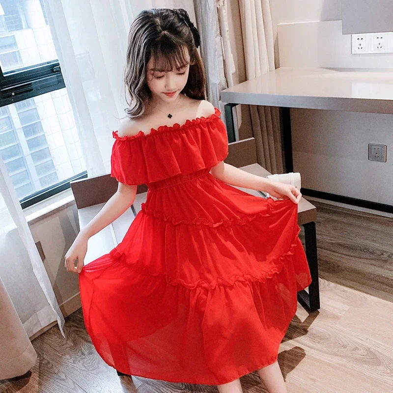 Summer-Baby-Girls-Clothes-Dress-Elegant-New-Children-s-Casual-Off ...