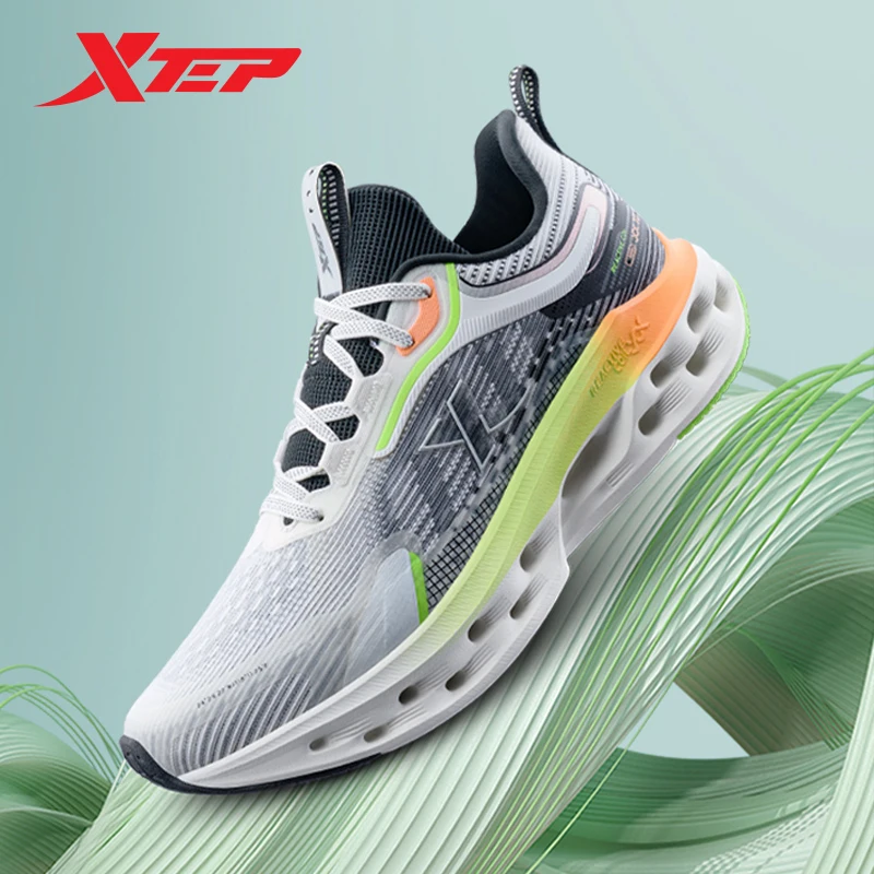 Xtep Reactive Coil 10.0 Running Shoes Men Mesh Wear-Resistant ...