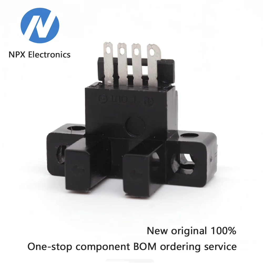 U-shaped, L-shaped, and slot-shaped photoelectric limit switch sensor ...
