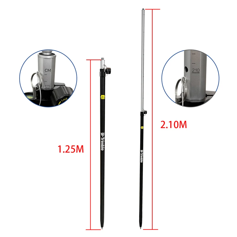 with-logo-Carbon-Fiber-Telescopic-gps-Pole-GPS-RTK-Survey-Pole-for ...