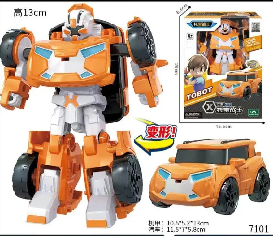 Juguetes de Robot de transformación Mini Tobot para niños, juguetes de ...