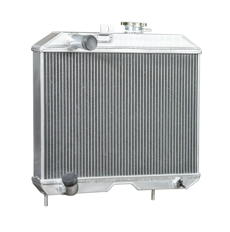 3 Row Aluminum Radiator For 1941-1952 Jeep Willys MB CJ-2A M38 / Ford ...
