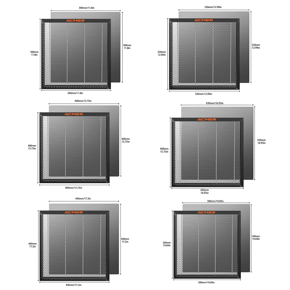 ACMER-Equipamento-Laser-Honeycomb-Mesa-De-Trabalho-Para-Sculpfun-XTOOL ...