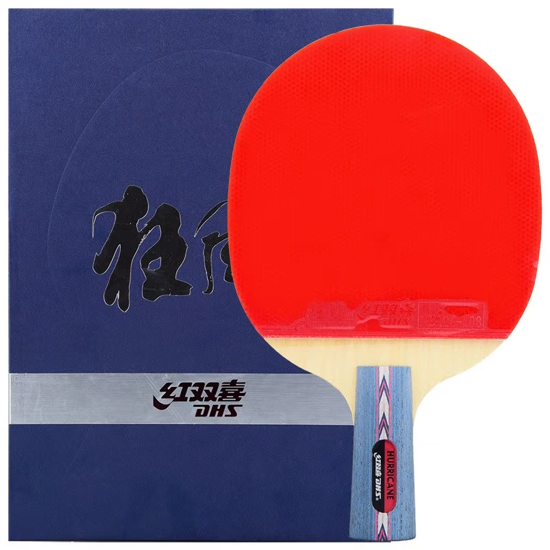 Table-Tennis-Racket-DHS-Hurricane-LONG-S-ping-Pong-Blade-Tenis-De-Mesa ...