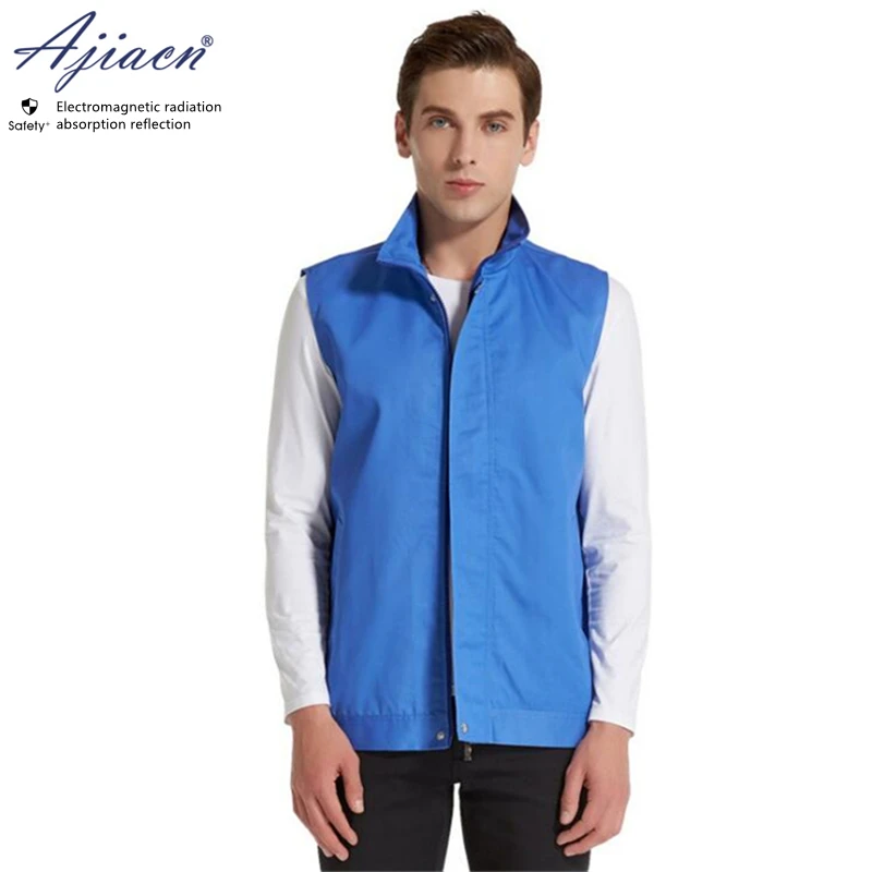 Ajiacn Anti-radiation Invisible Zipper Vest Bank Radio And Television ...