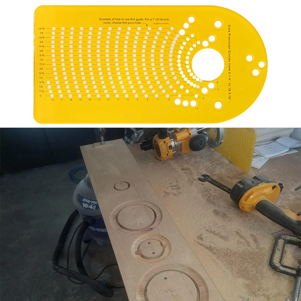 Wood-Router-Circle-Guide-For-Plunge-Router-Woodworking-Milling-Circle ...