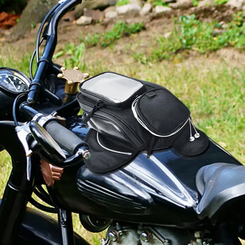 Motorcycle-Tank-Bag-Strong-Magnetic-Motorbike-Oil-Fuel-Tank-Carryall ...