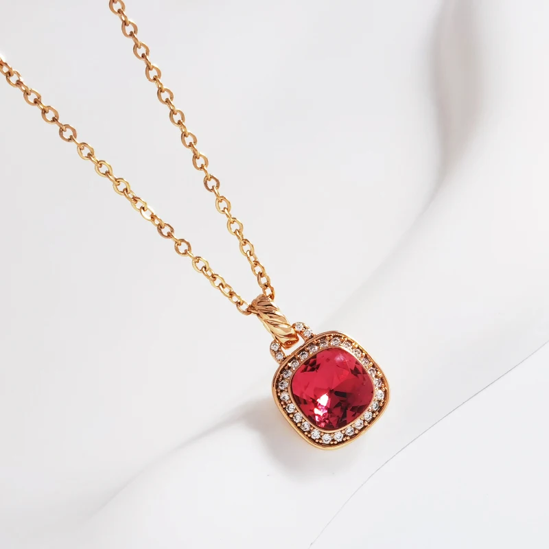 Crystal-Small-Pendant-Necklace-for-Women-Party-Wedding-Jewelry ...