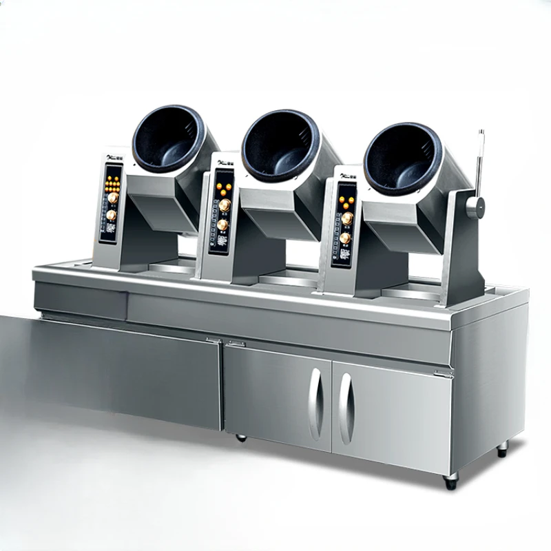 Commercial-cooking-machine-intelligent-cooking-robot-rice-frying ...