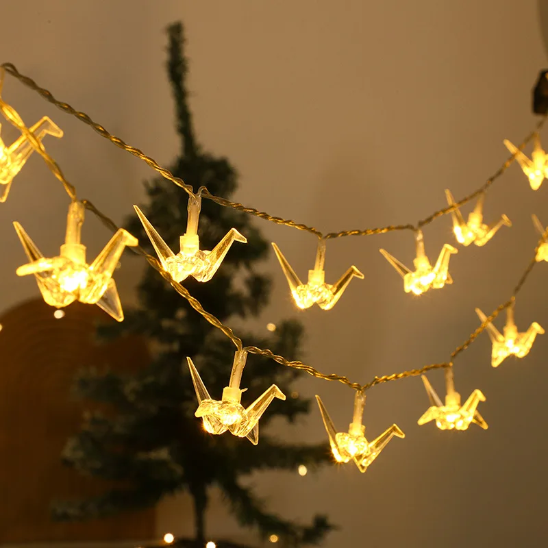 2024-Bird-String-Lights-80-LED-Lights-Mini-Vintage-Christmas-Halloween ...