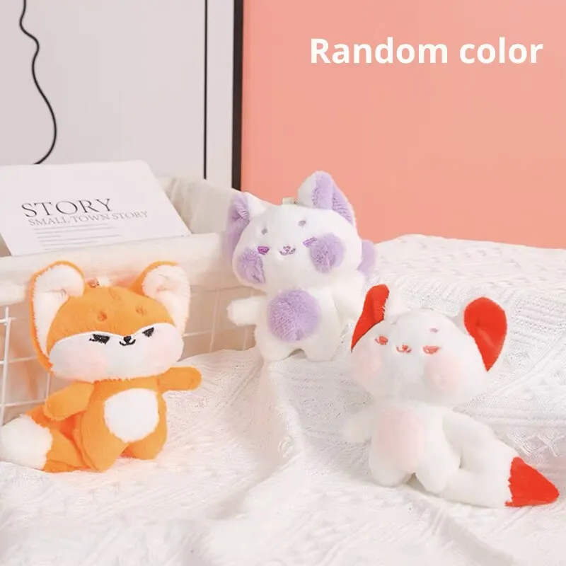1-Pcs-Plush-Little-Fox-Keychain-Cute-Doll-Cartoon-Plush-Toy-Random ...