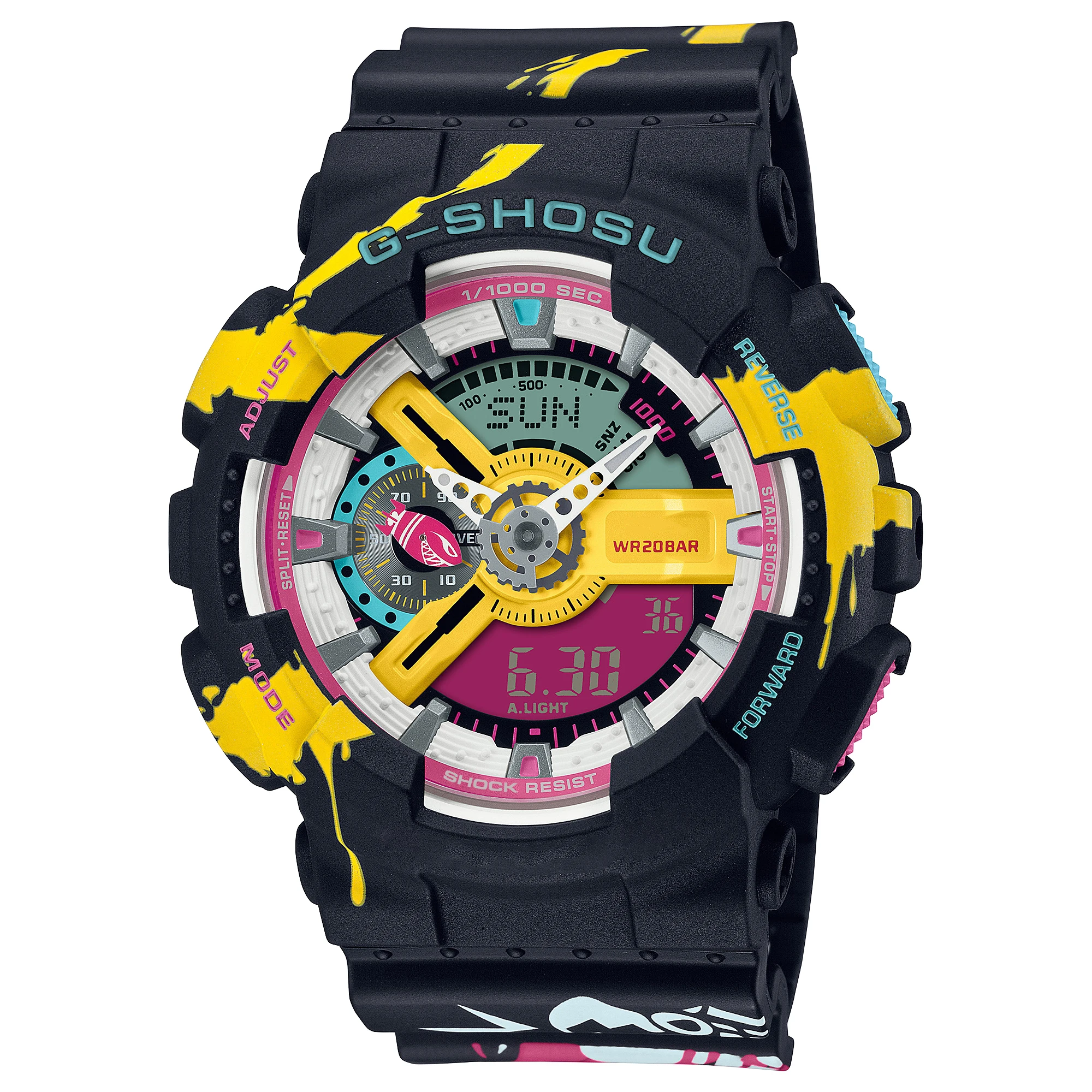 Reloj-deportivo-Digital-de-cuarzo-para-hombre-GA110-completamente ...