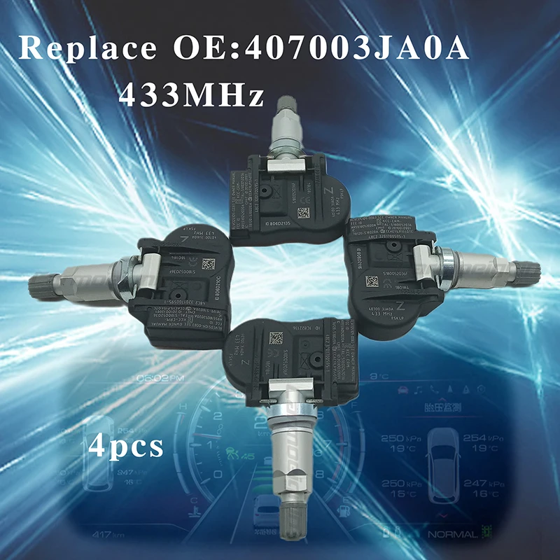 Tire Pressure Monitor Systems For Nissan Murano Pathfinder R52 Infiniti ...