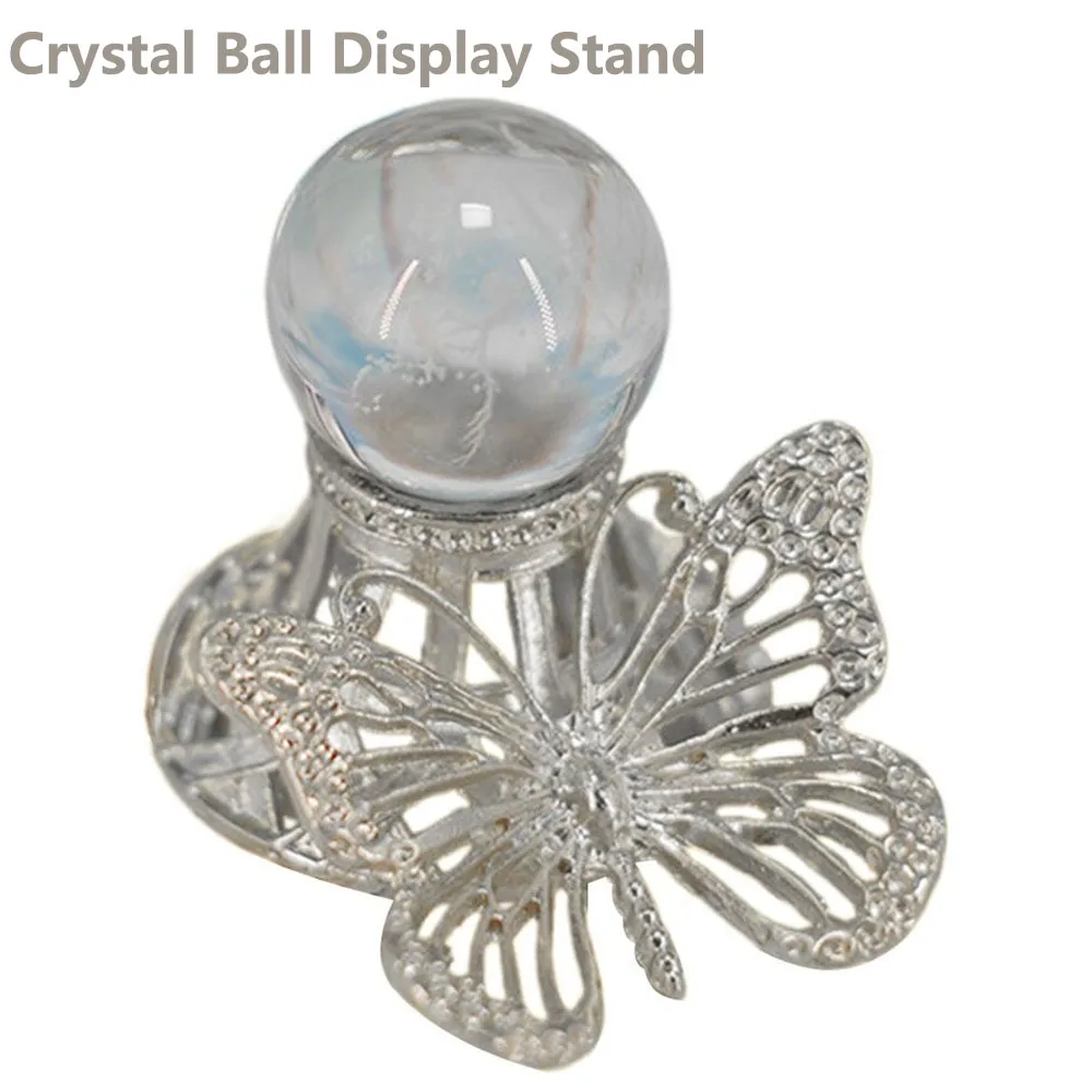 1pcs-Metal-Butterfly-Display-Base-Holder-Crystal-Ball-Holder-DIY-Home ...