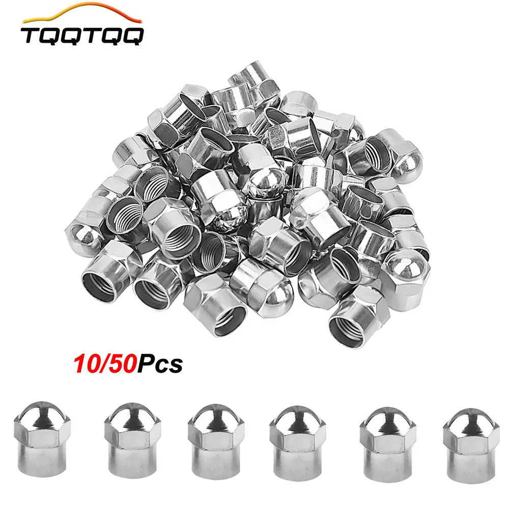 10-50Pcs-Tire-Valve-Cap-with-O-Rubber-Ring-Plastic-Dust-Proof-Covers ...