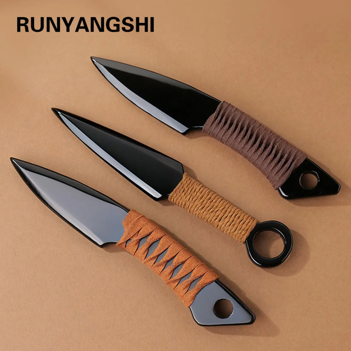 1PC Natural Crystal Obsidian Original Stone Model Knife Polishing ...