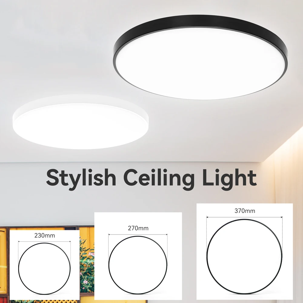 14inch Ultrathin Ceiling Lamp Modern Indoor Stylish LED Lights Home ...