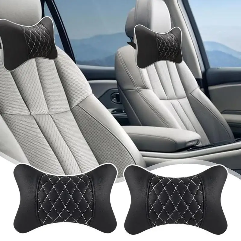 Car-Neck-Pillow-2pcs-car-headrest-pillows-Protective-Auto-Headrest-for ...