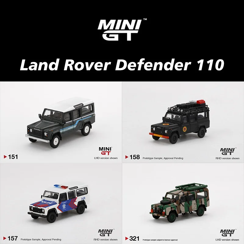 1:64 Mini Gt Defender 110 Indonesia Military Police Nsa Retro Campaign ...