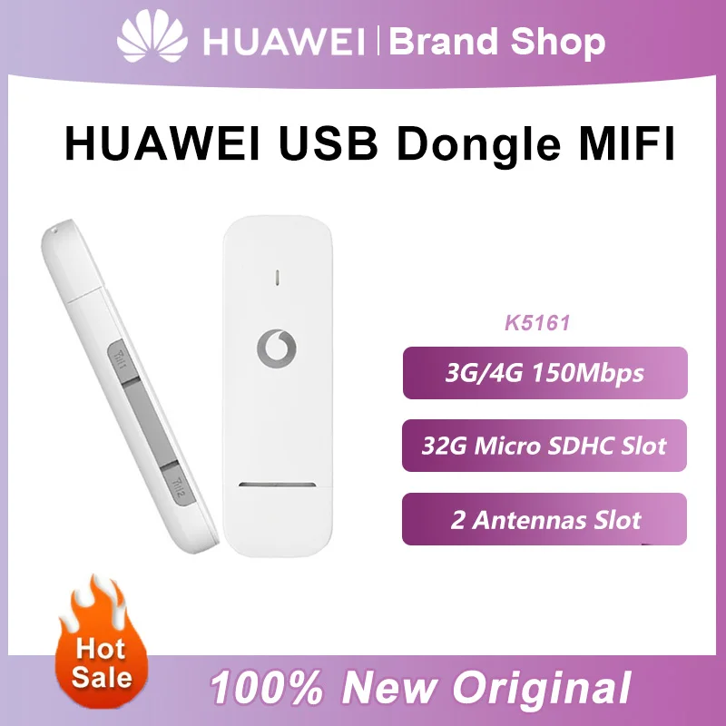 Huawei-enrutador-inal-mbrico-USB-K5161-Original-m-dem-Stick-de-150Mbps ...