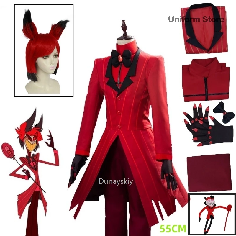 Hazbin-Cosplay-Hotel-Uniform-ALASTOR-Cosplay-Costume-Adult-Men ...