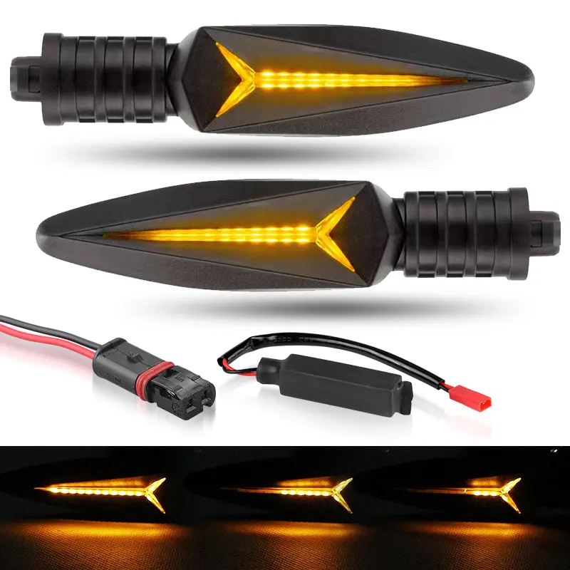 Motorcycle-led-turn-signals-With-resistance-fault-code-decoder-For-BMW ...