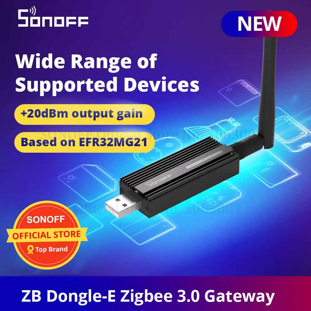 SONOFF ZB Dongle-E Wireless Zigbee Gateway Analyzer Zigbee2MQTT USB ...