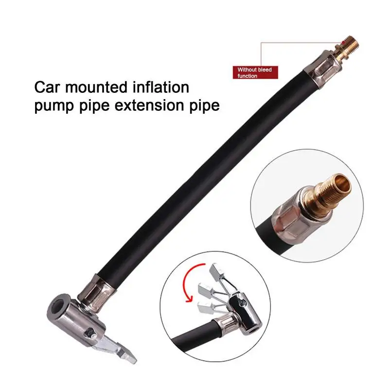 Car-Pump-Extension-Tube-Inflator-Hose-Extension-Tube-Adapter-Air-Chuck ...